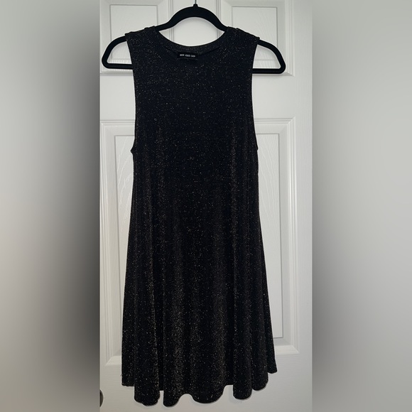 Nixon Asked Cash | Dresses | Metallic Gold Shimmer Dress | Poshmark